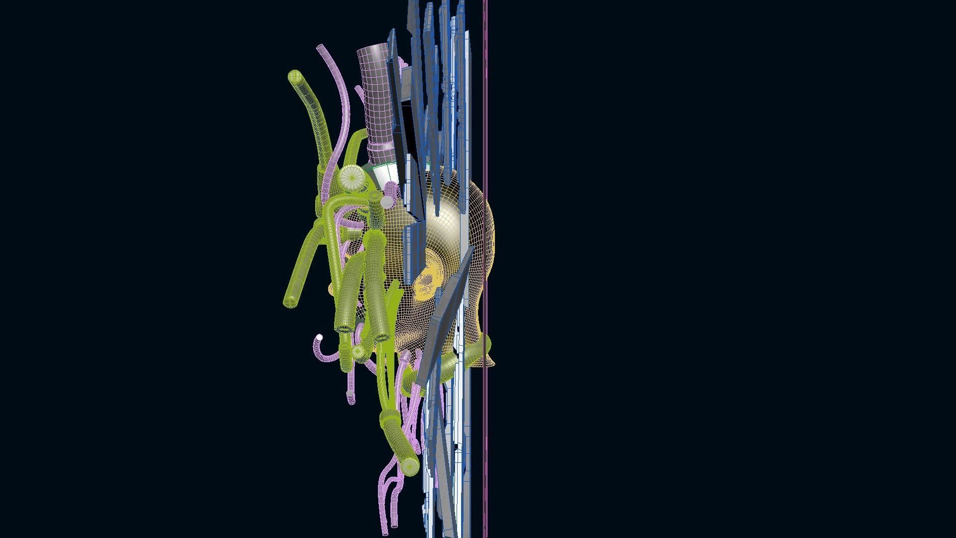 Cyber God 3D model | CGTrader