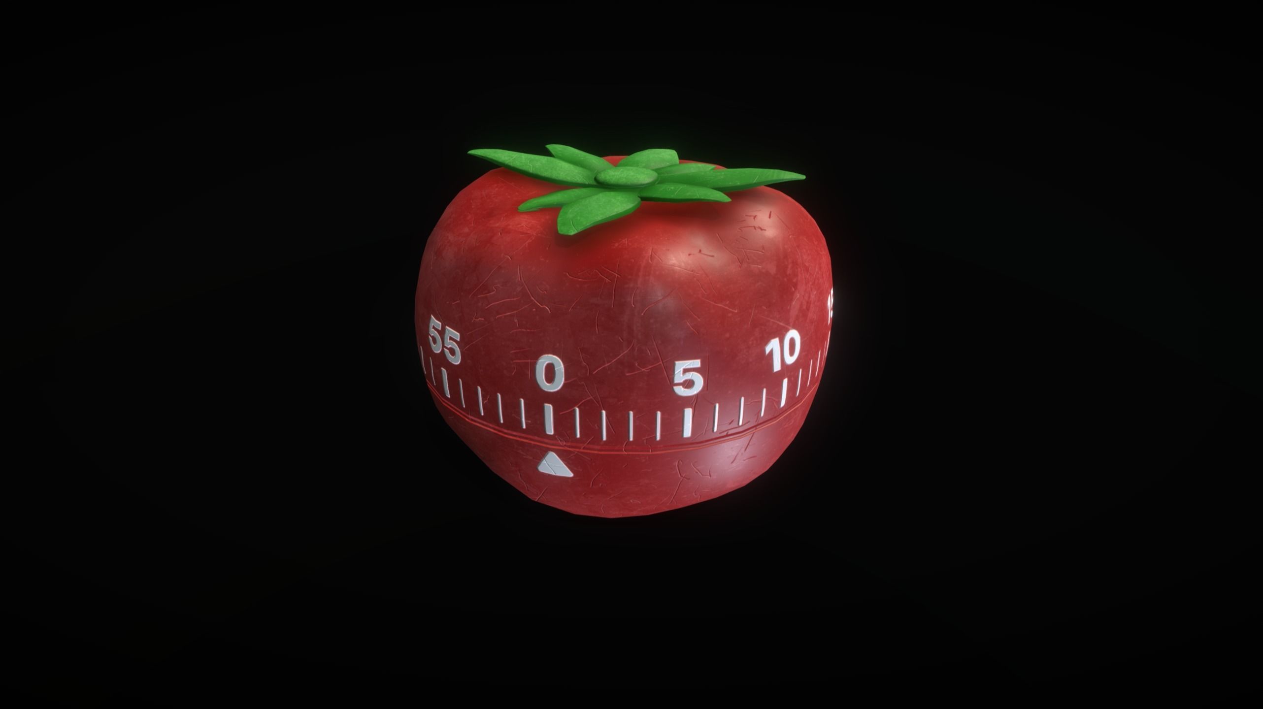 3D model Pomodoro Clock VR / AR / low-poly | CGTrader