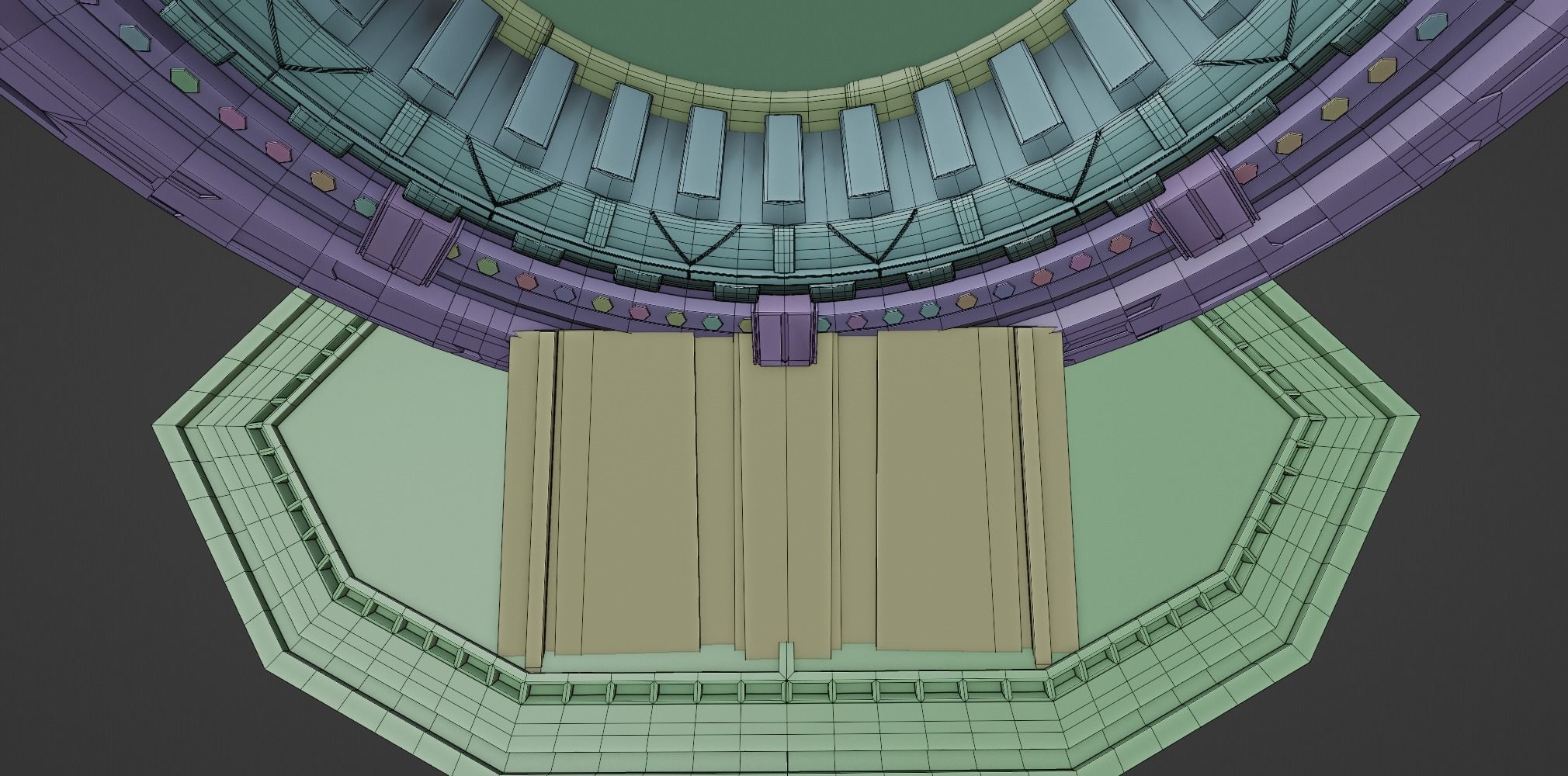 Sci Fi time travel portal free 3D model | CGTrader