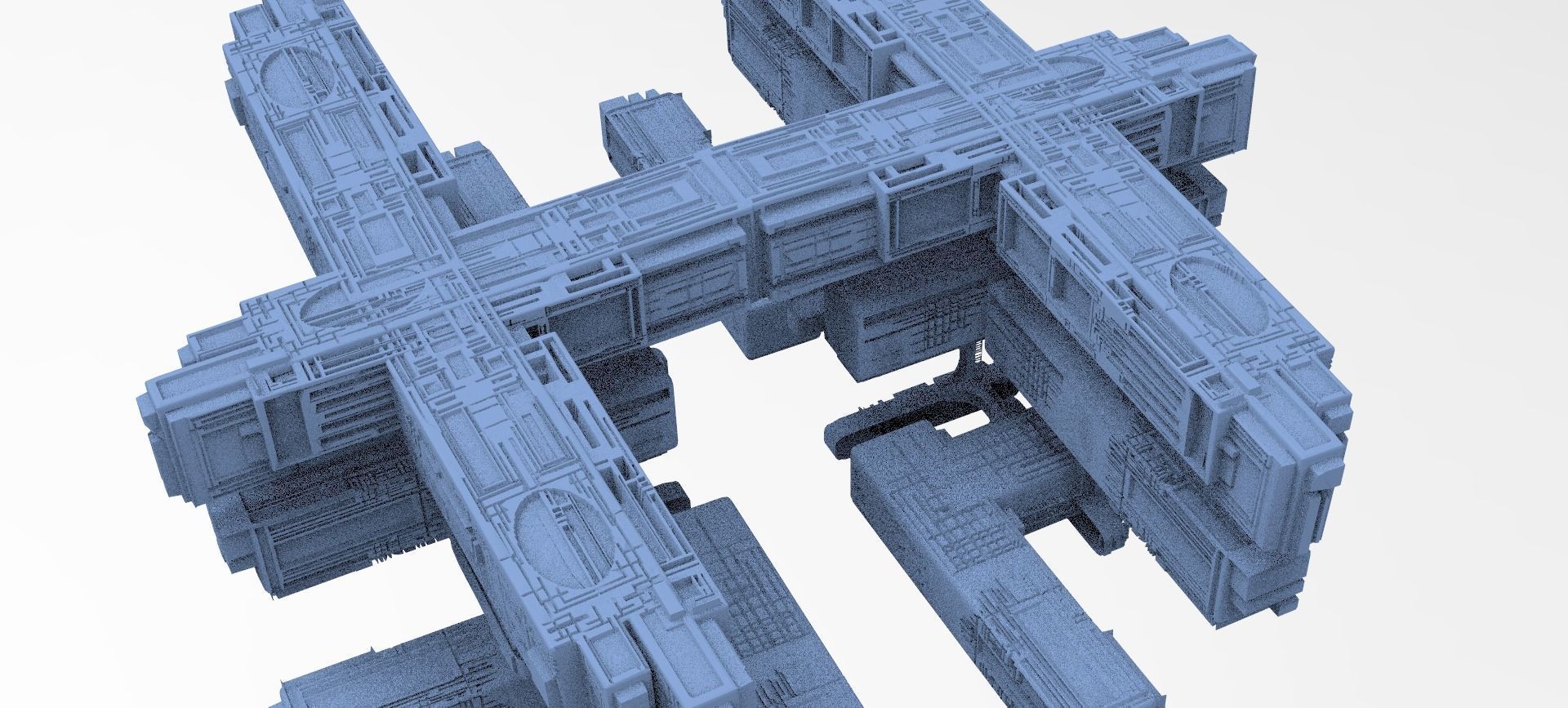 Ancient Maze city 3 3D model | CGTrader