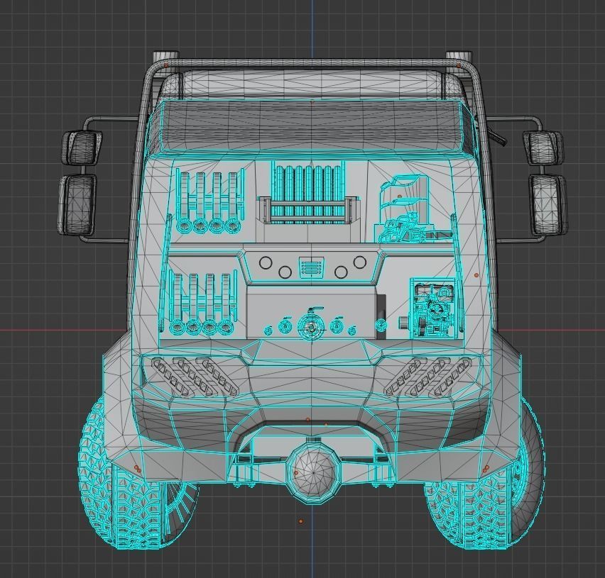 Volvo FL Firetruck 3D model | CGTrader