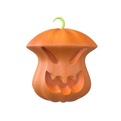 3D model Halloween Pumpkin v3 001 VR / AR / low-poly | CGTrader