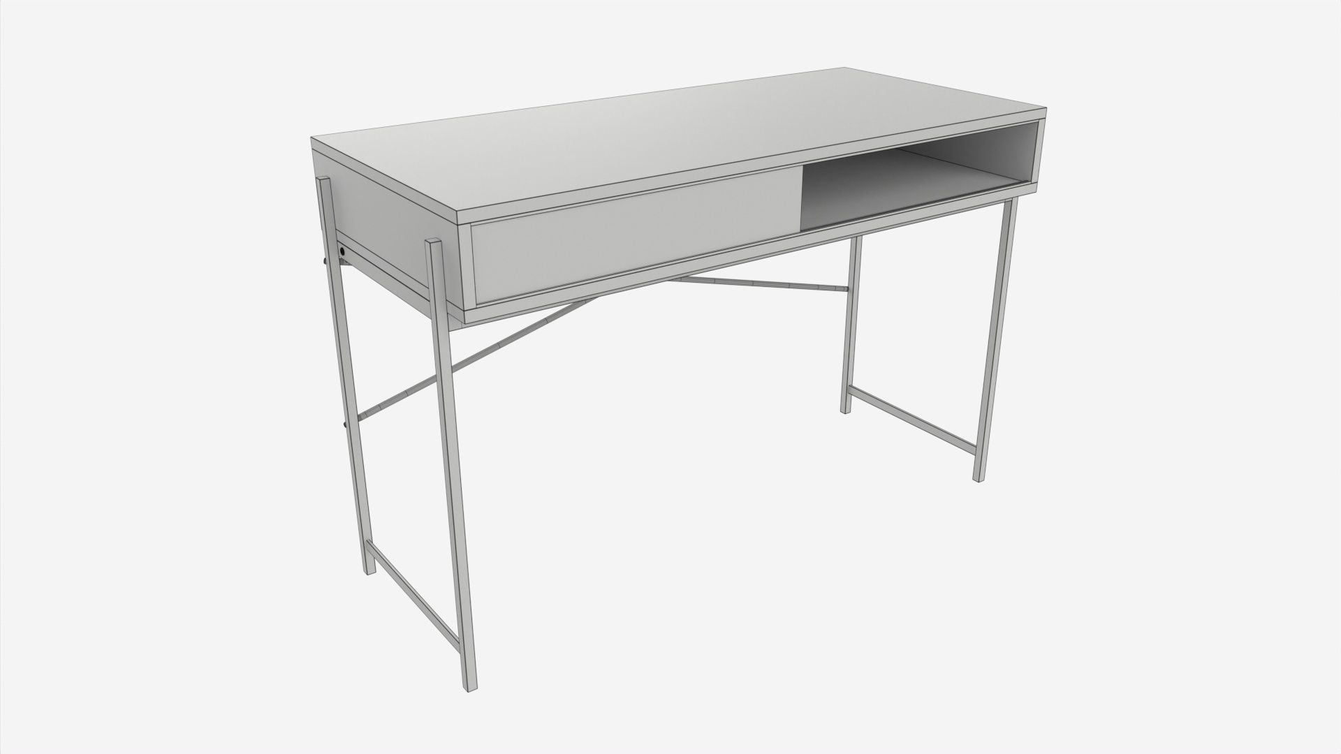 Desk Angus 3D model | CGTrader