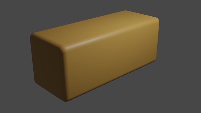 bread block free 3D model | CGTrader