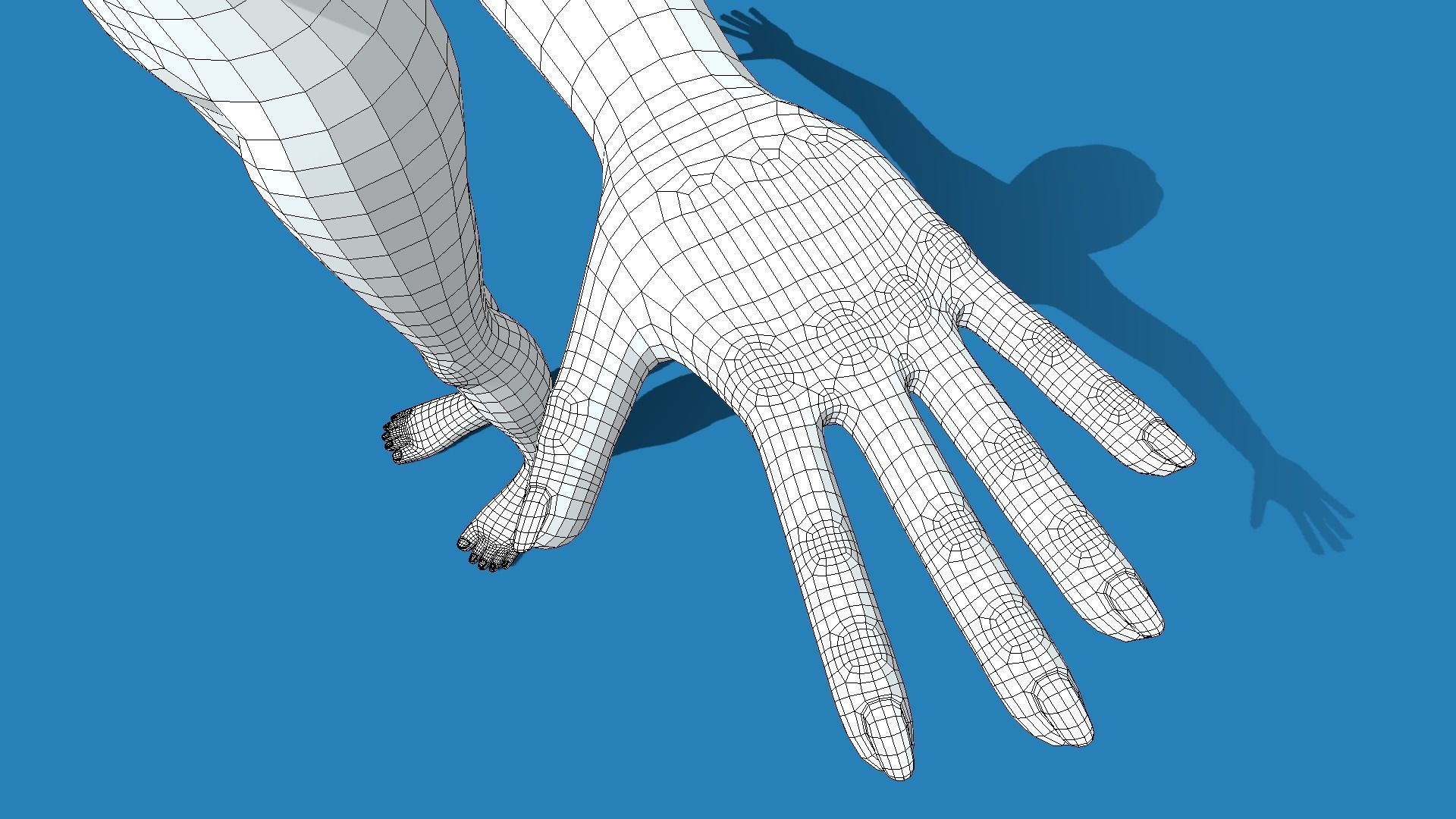 3D model Female anime base mesh character VR / AR / low-poly | CGTrader