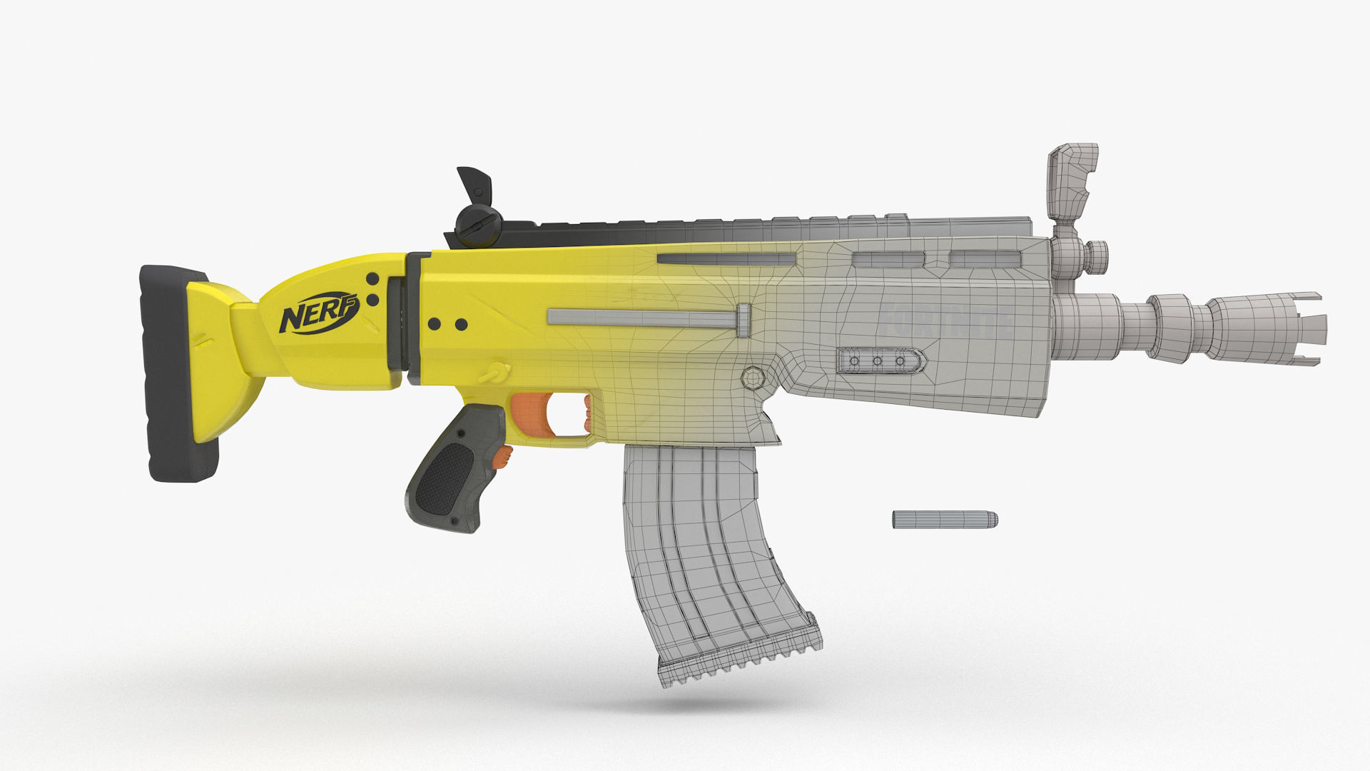 Nerf Fortnite AR-L Elite Dart Blaster 3D model | CGTrader