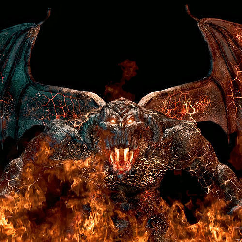3D model Balrog- recreated 3D Model VR / AR / low-poly | CGTrader