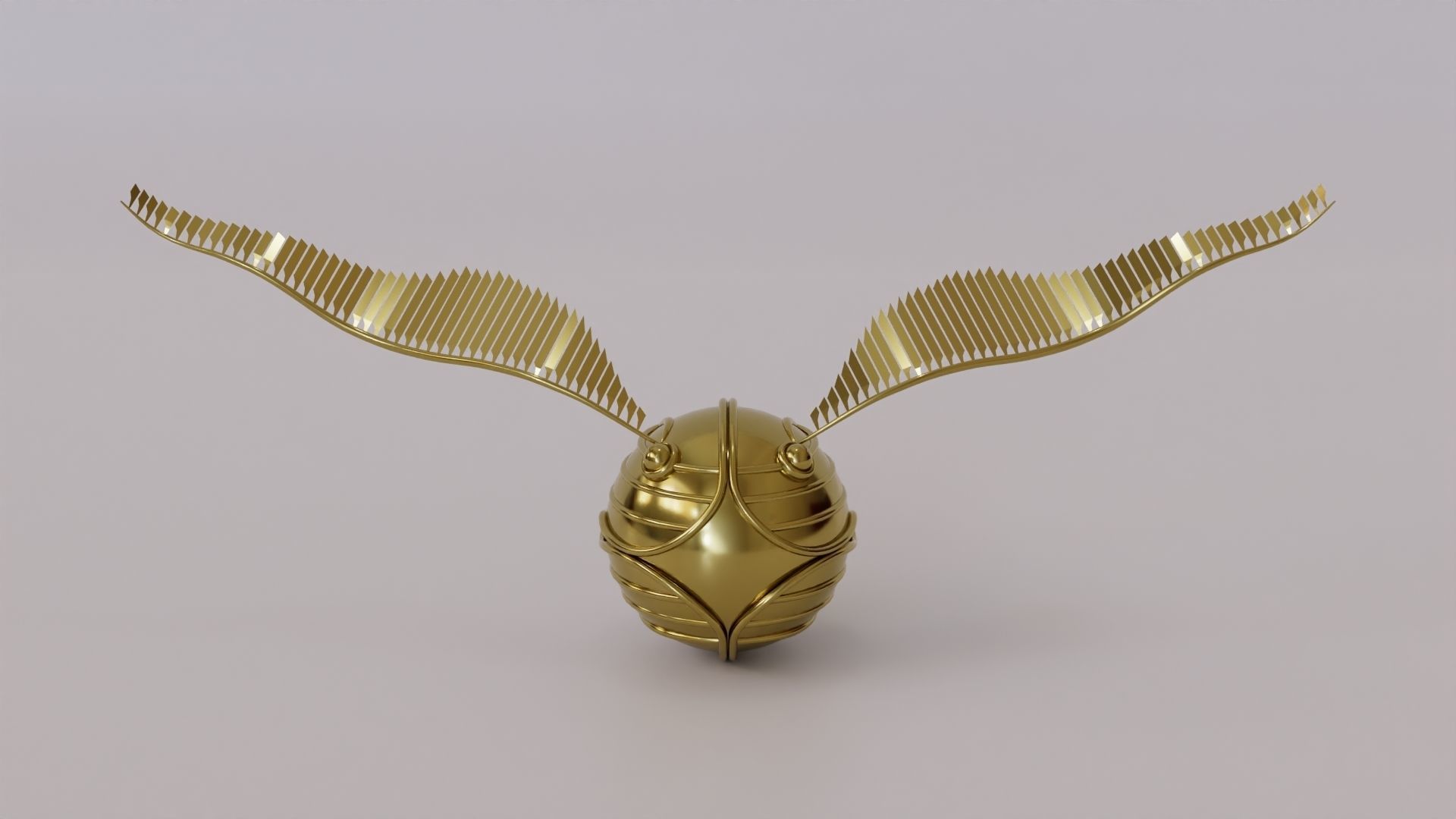 Golden Snitch - Harry Potter 3D model | CGTrader