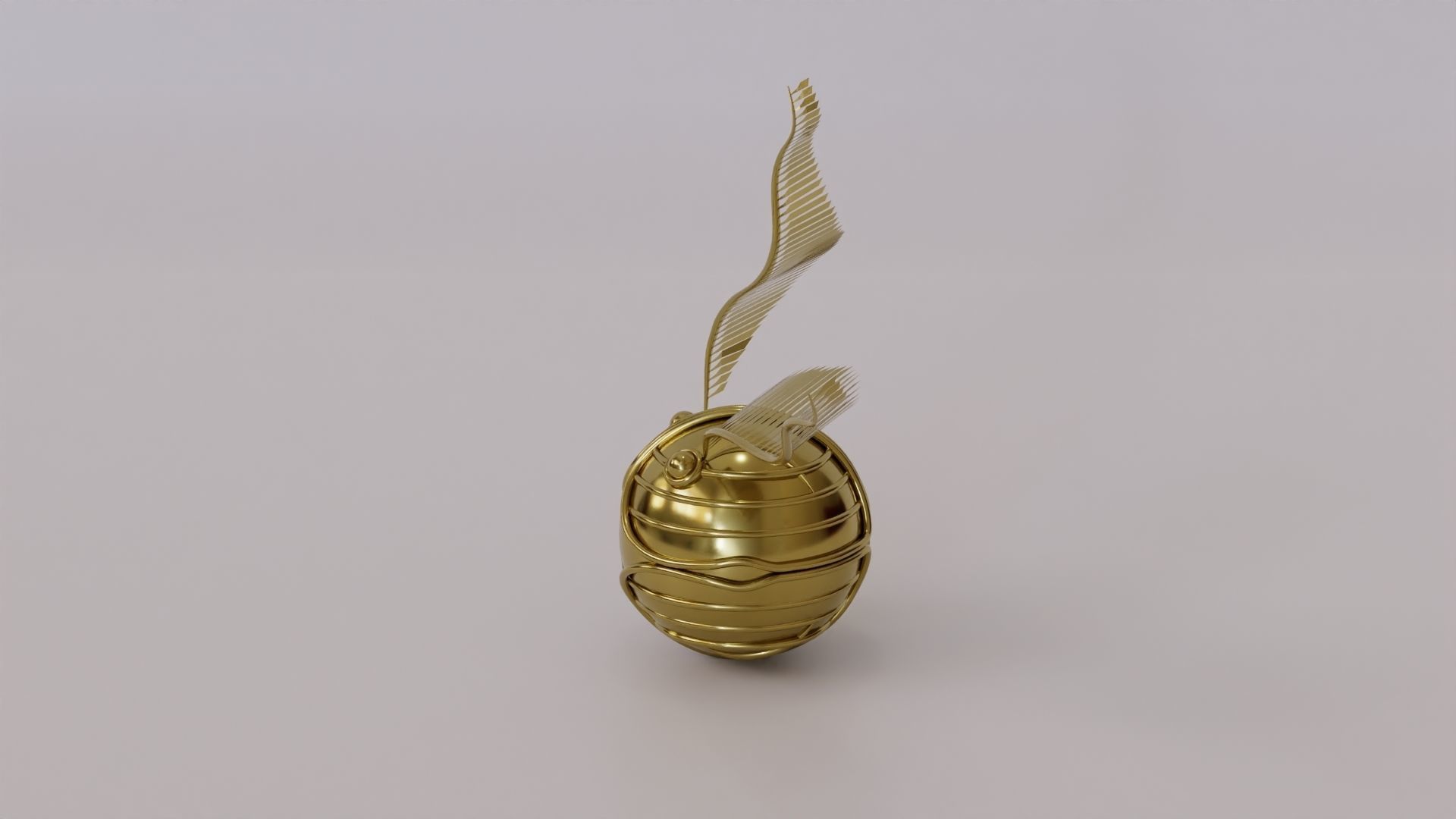Golden Snitch - Harry Potter 3D model | CGTrader