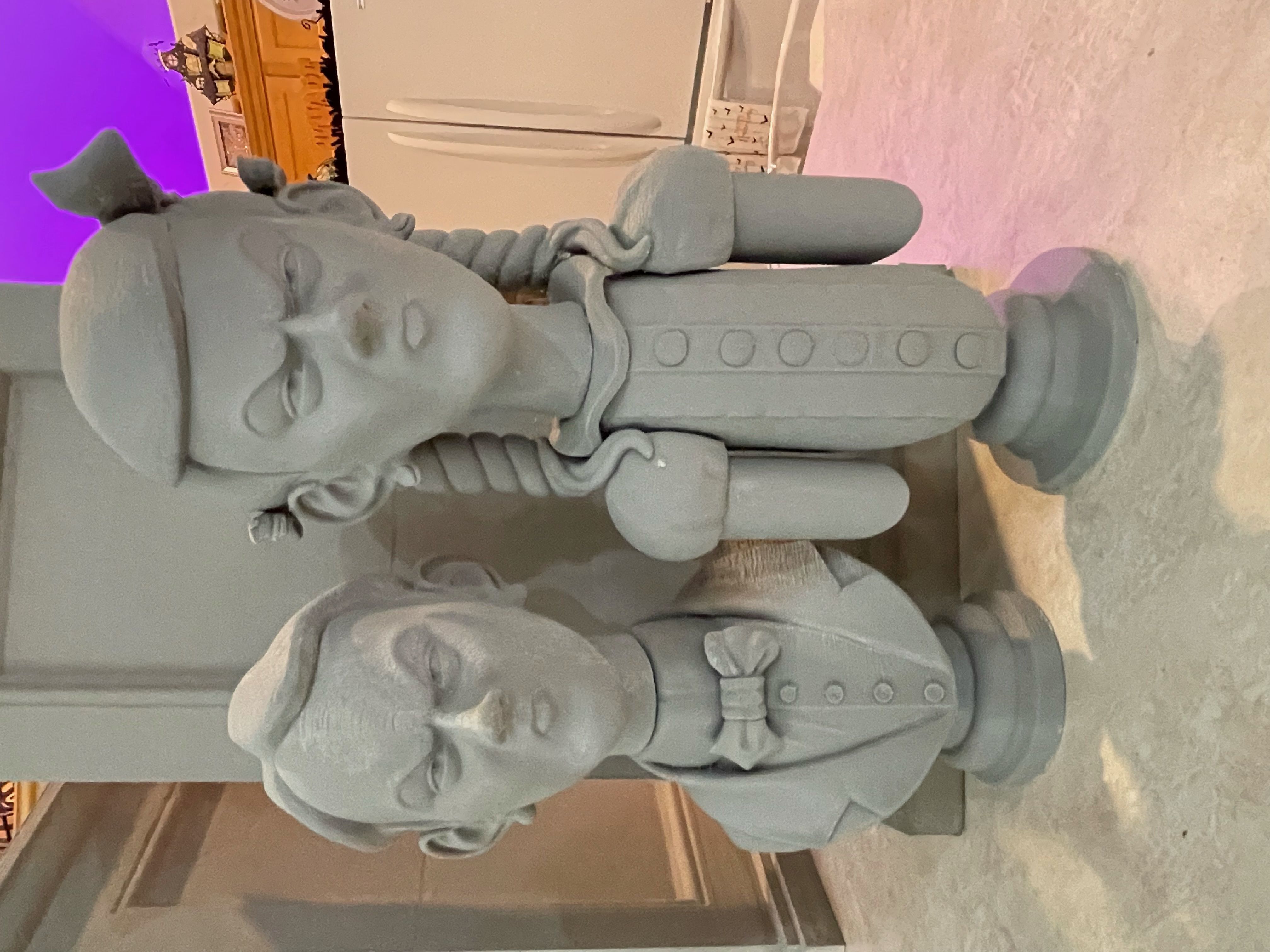 Haunted Mansion The Twins 3D Printable Busts 3D model 3D printable ...