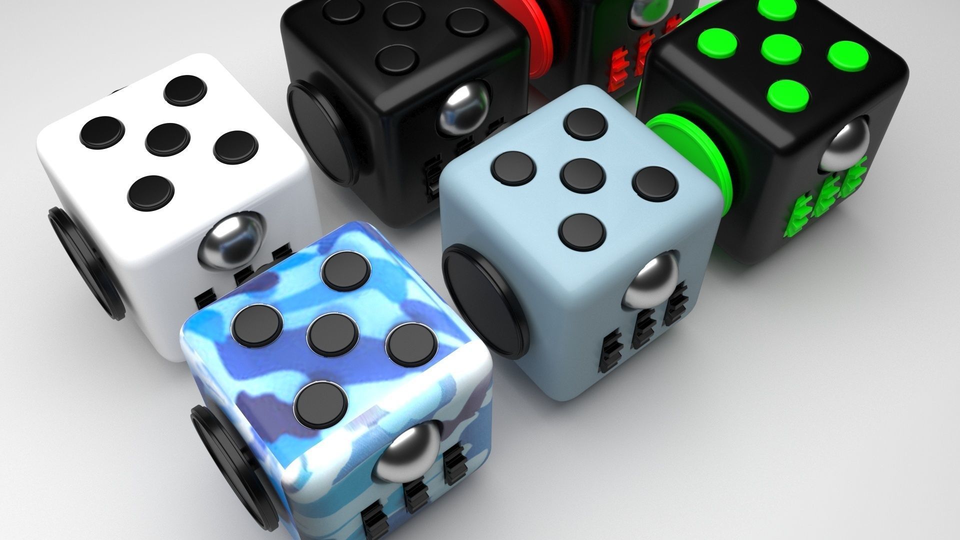 Anti Stress Cube 3D model | CGTrader