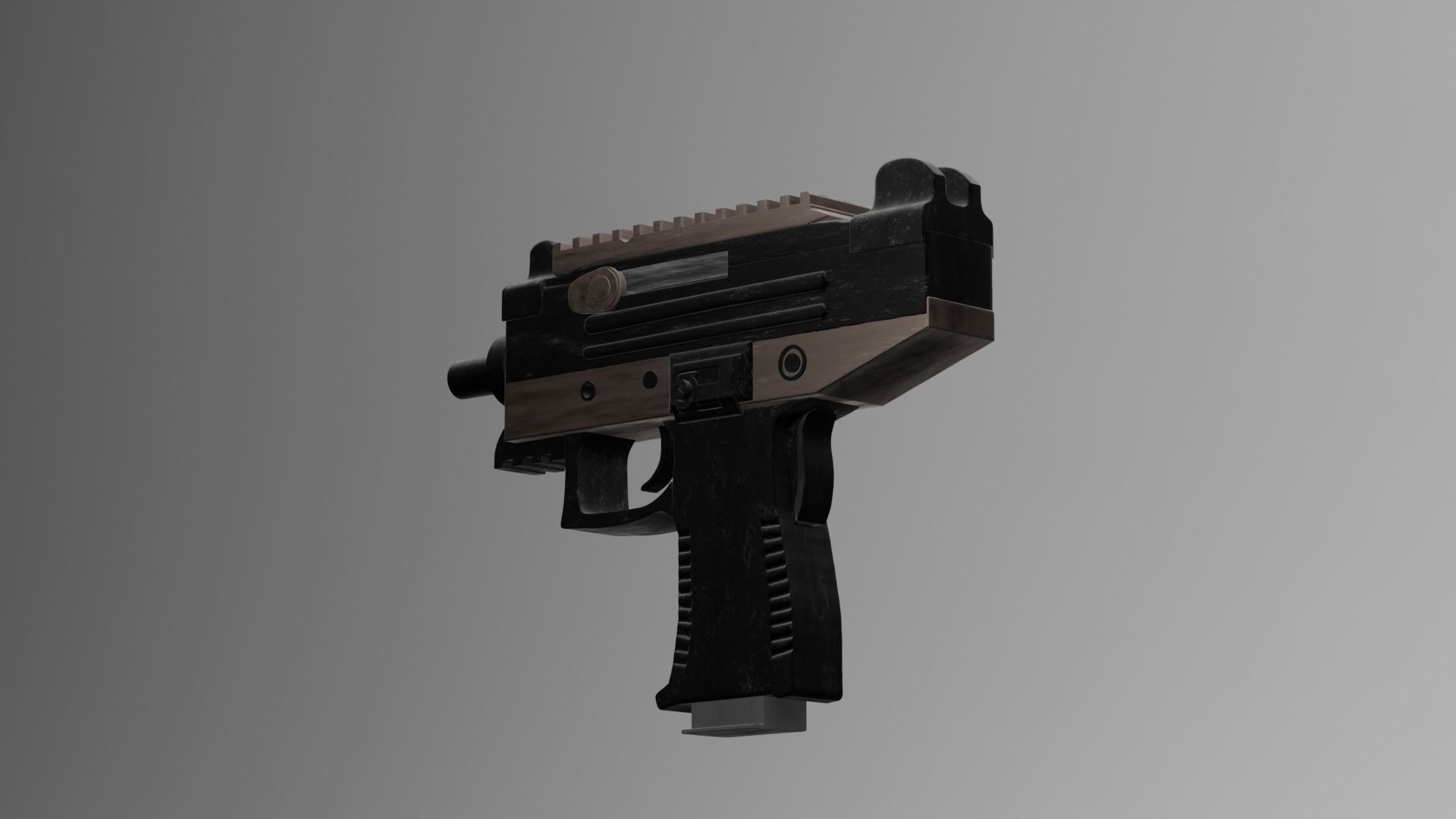3D model UZI gun VR / AR / low-poly | CGTrader