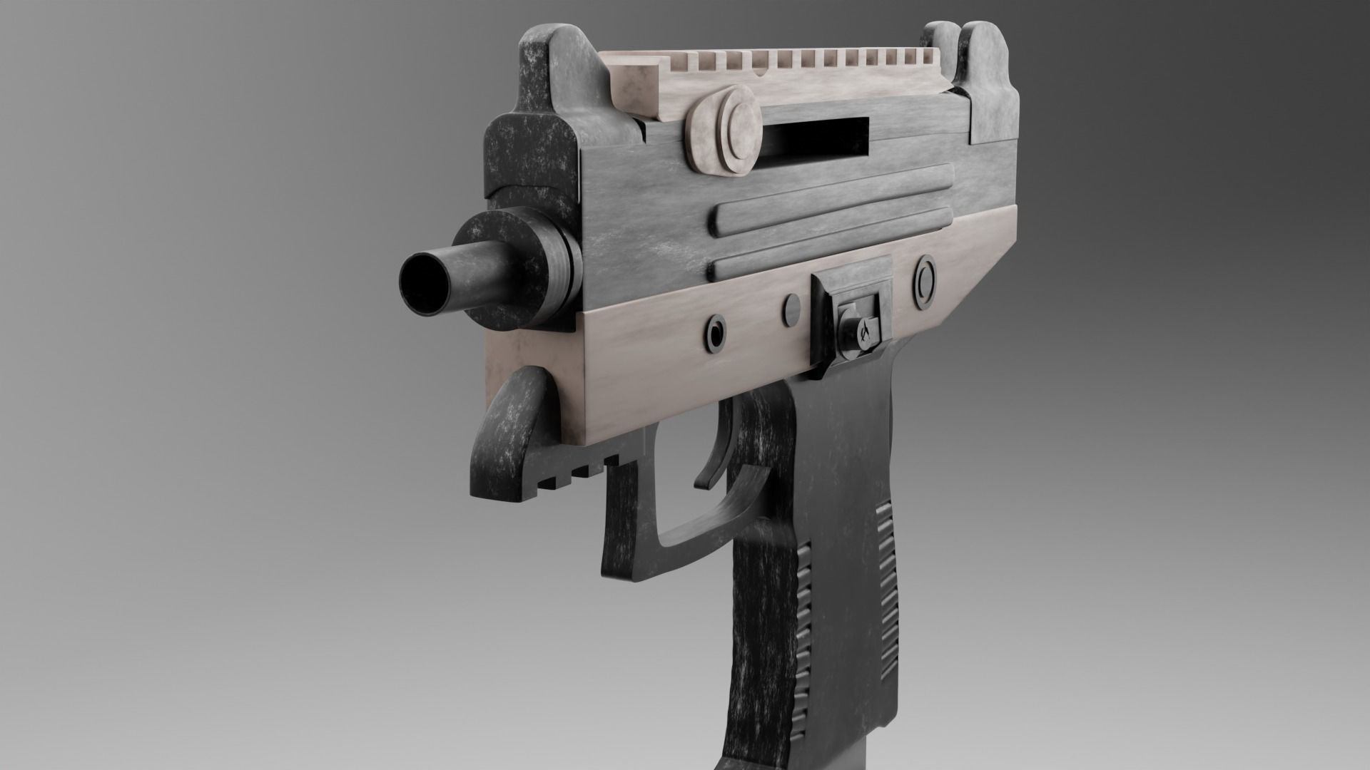 3D model UZI gun VR / AR / low-poly | CGTrader