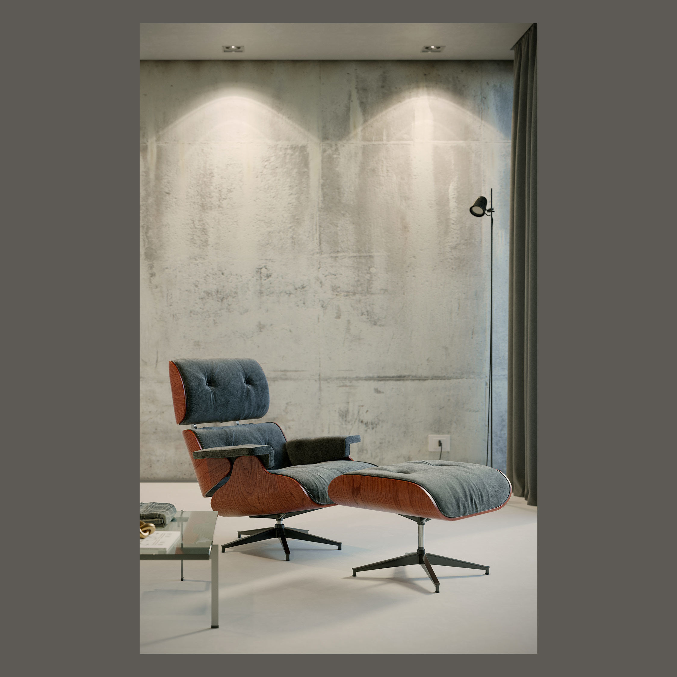 Free Cinema 4D and Corona interior scene free 3D model | CGTrader