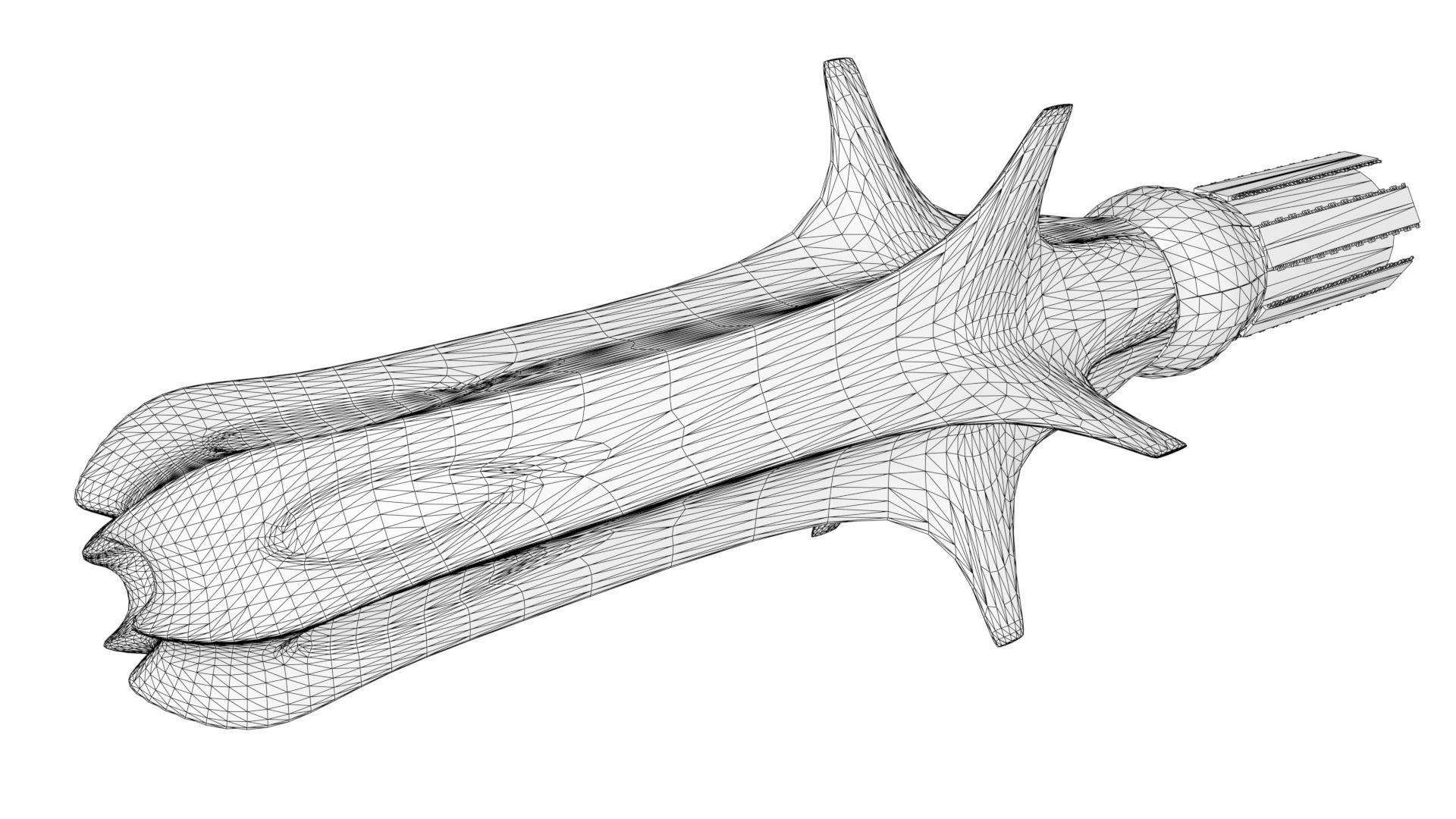 Vger spaceship 3D model | CGTrader