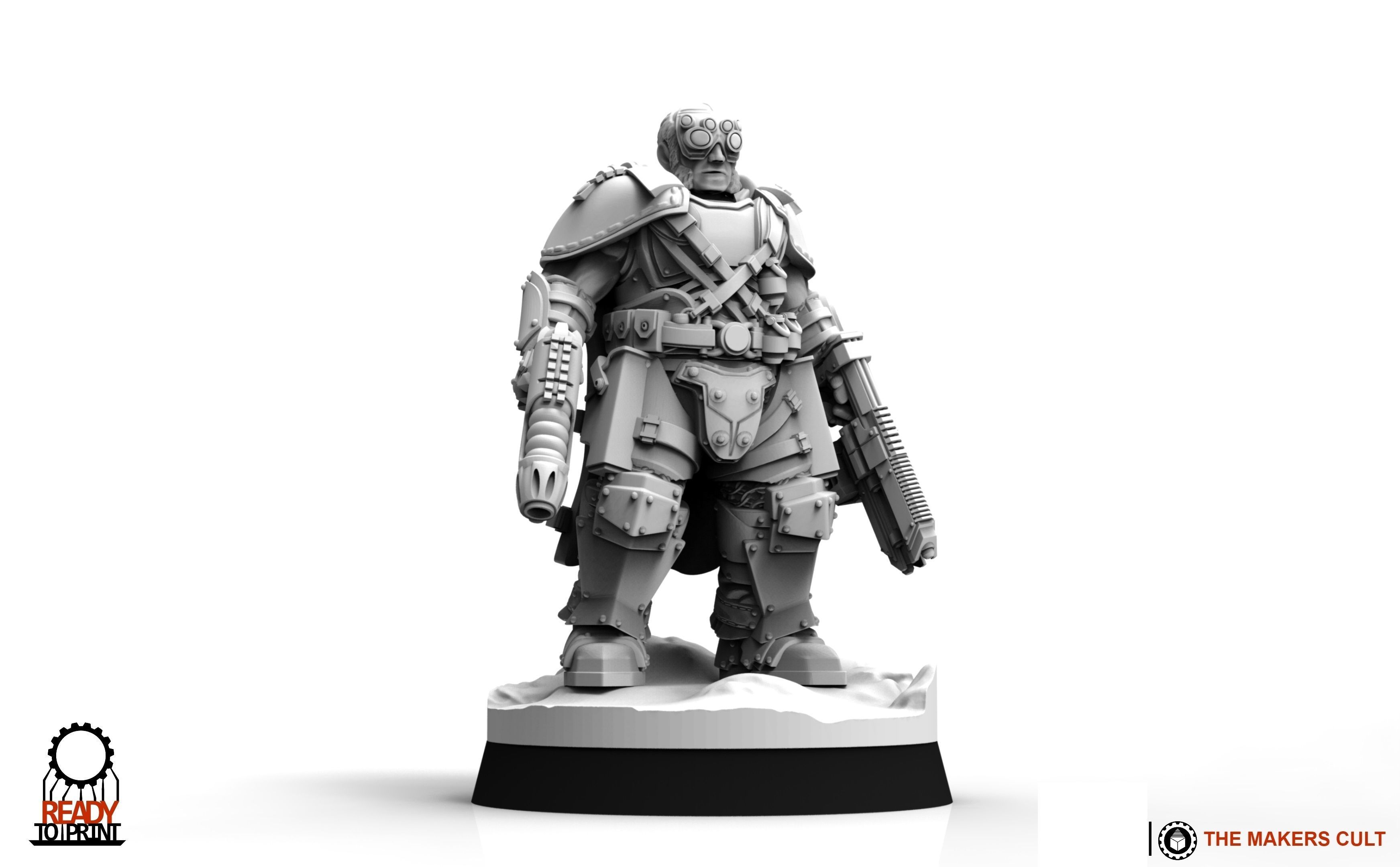 Tempest Legion - Rangers 3D model 3D printable | CGTrader