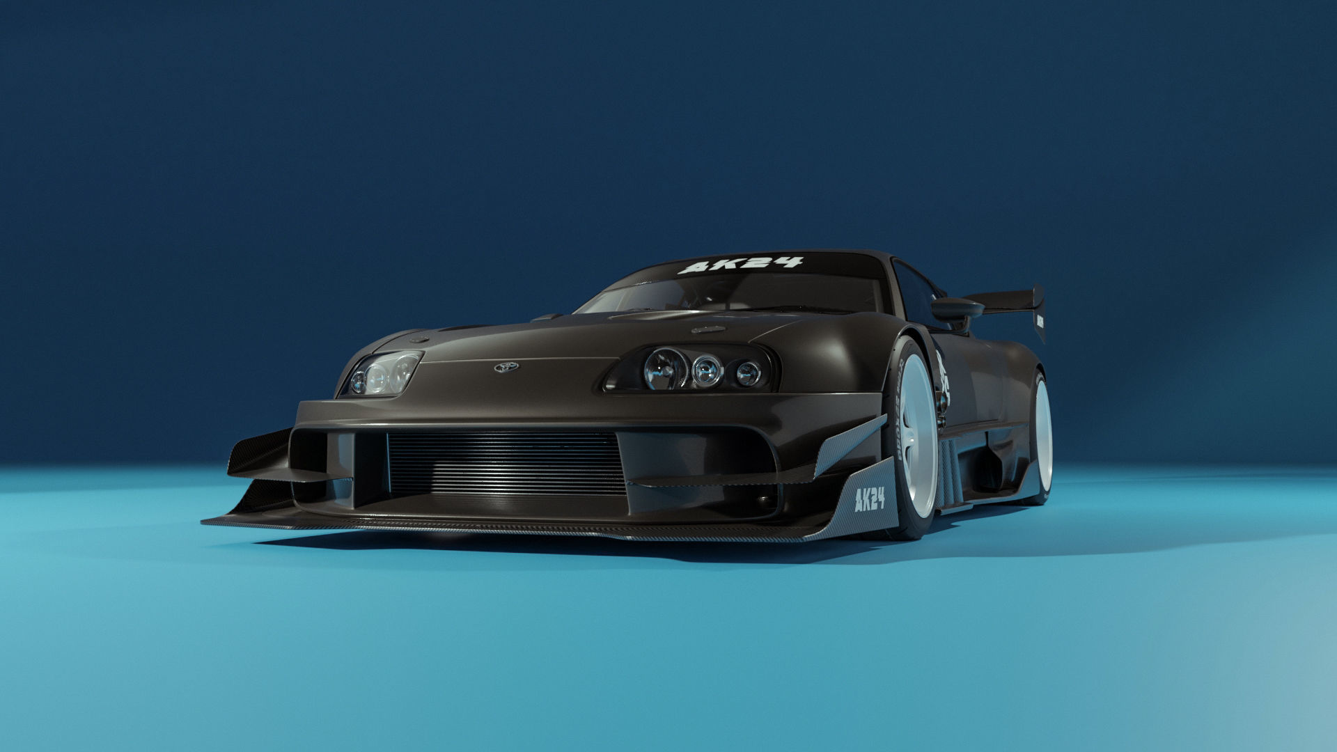Toyota Supra Mk IV Extreme Modification 3D model | CGTrader