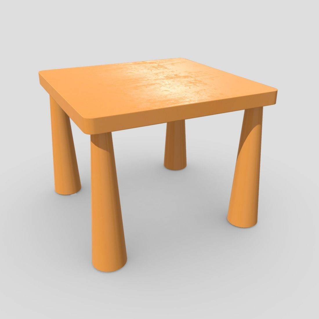 CC0 - Table 6 free VR / AR / low-poly 3D model | CGTrader