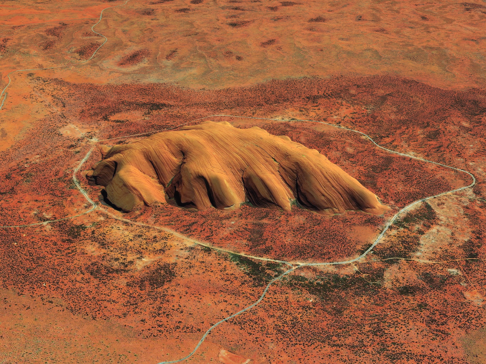 Uluru Ayers Rock Landscape 3D model | CGTrader