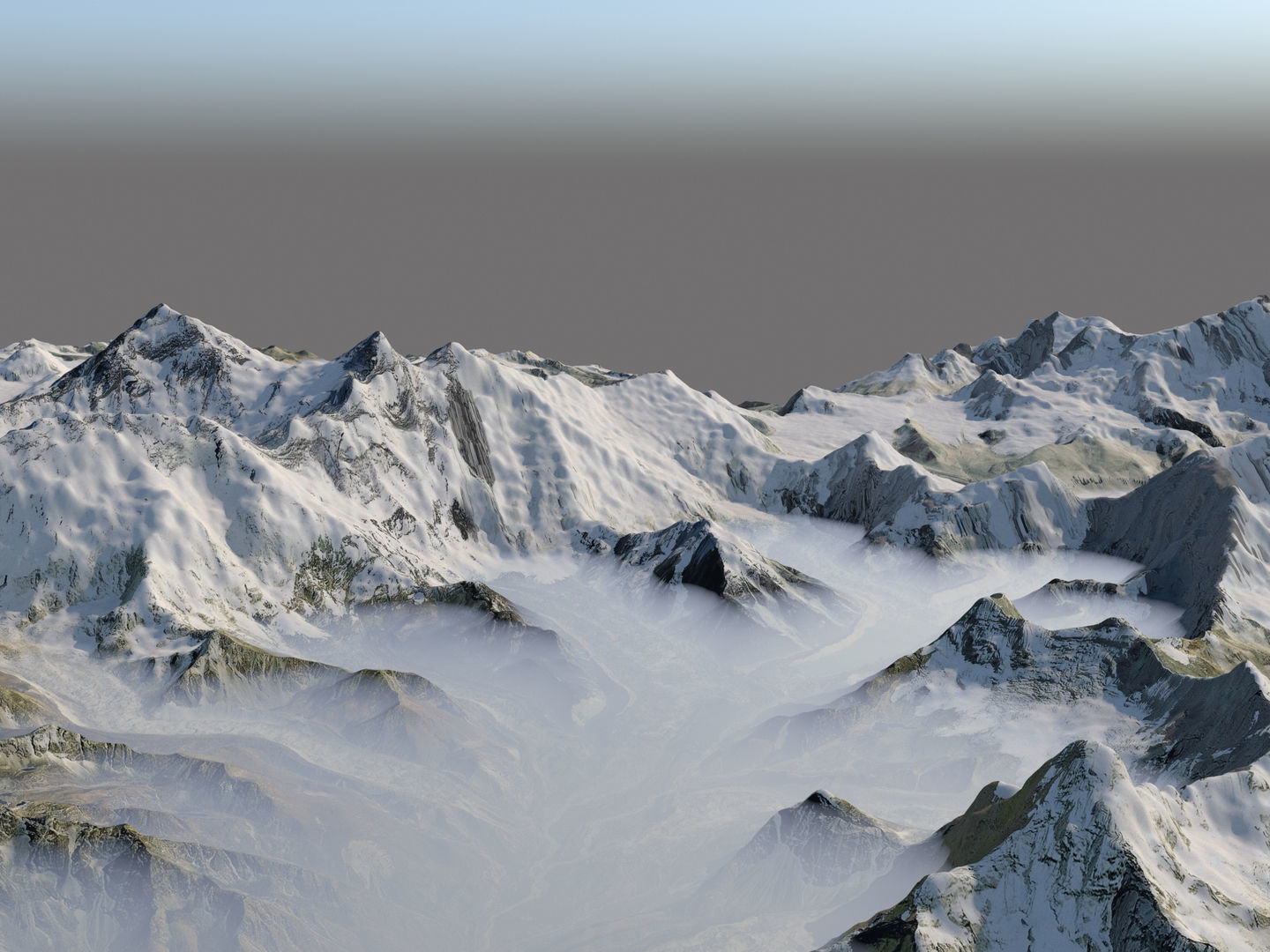 Mount Everest Himalayas 3D model | CGTrader