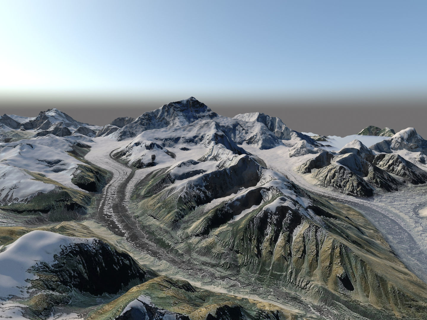 Mount Everest Himalayas 3D model | CGTrader