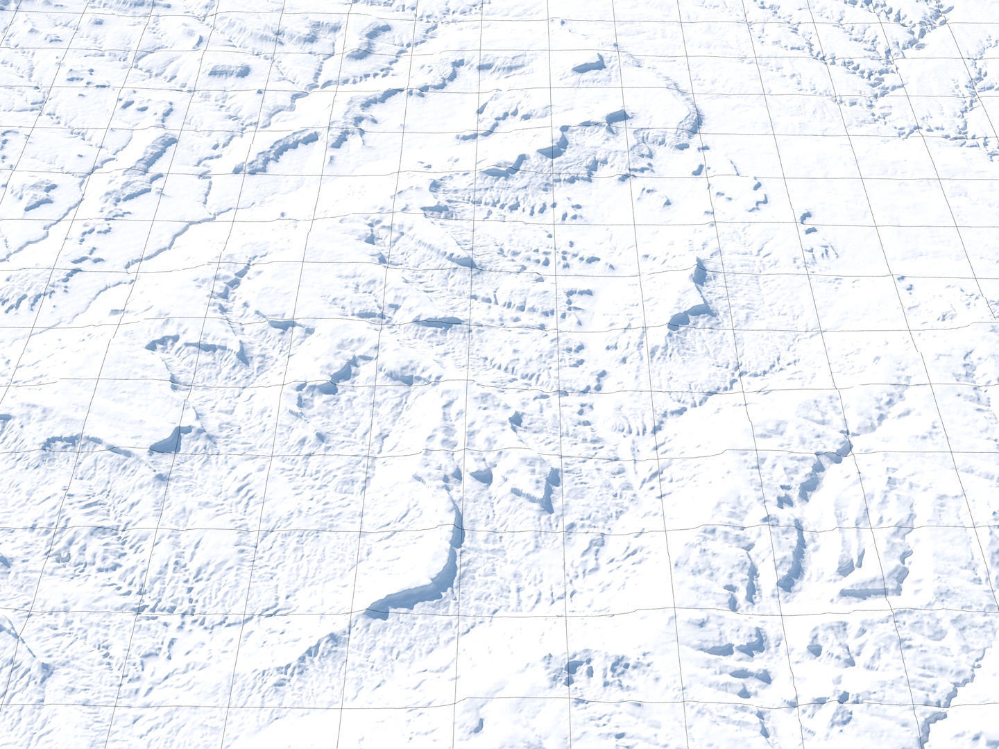 Rocky Landscape Plateau 3D model | CGTrader