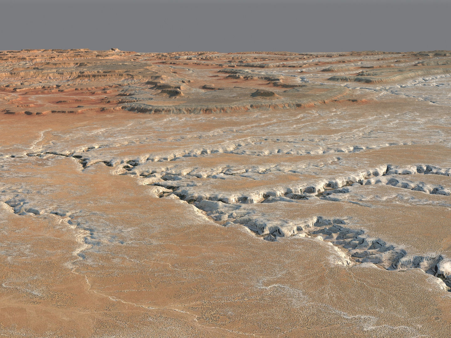 Rocky Landscape Plateau 3D model | CGTrader