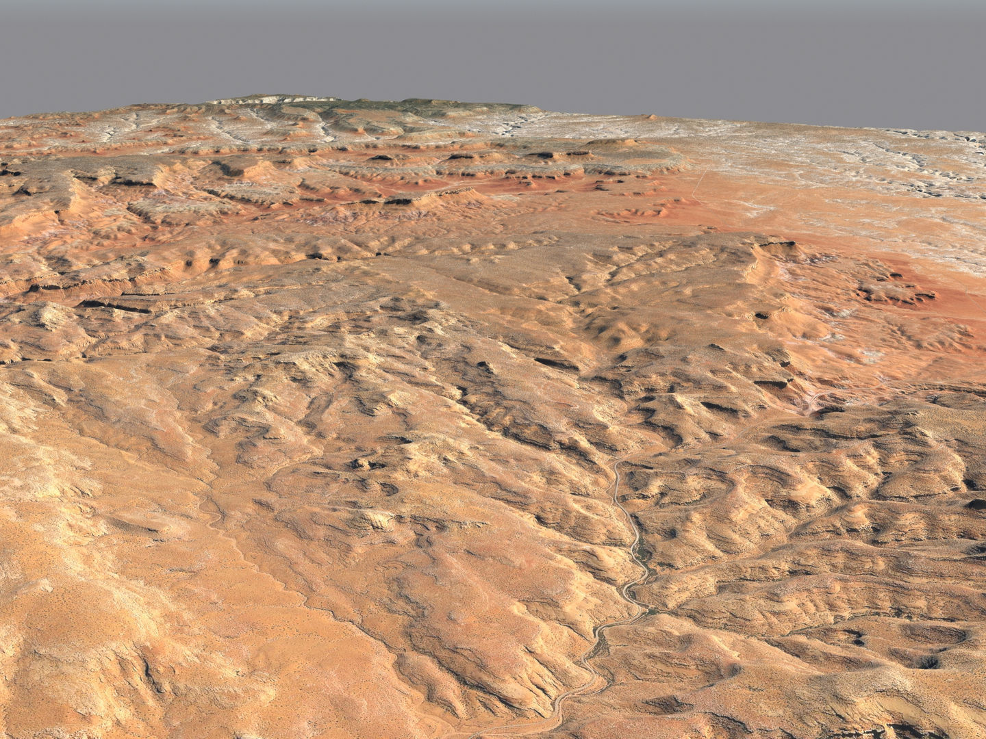 Rocky Landscape Plateau 3D model | CGTrader