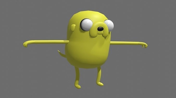 3D model time of adventure- jake VR / AR / low-poly | CGTrader