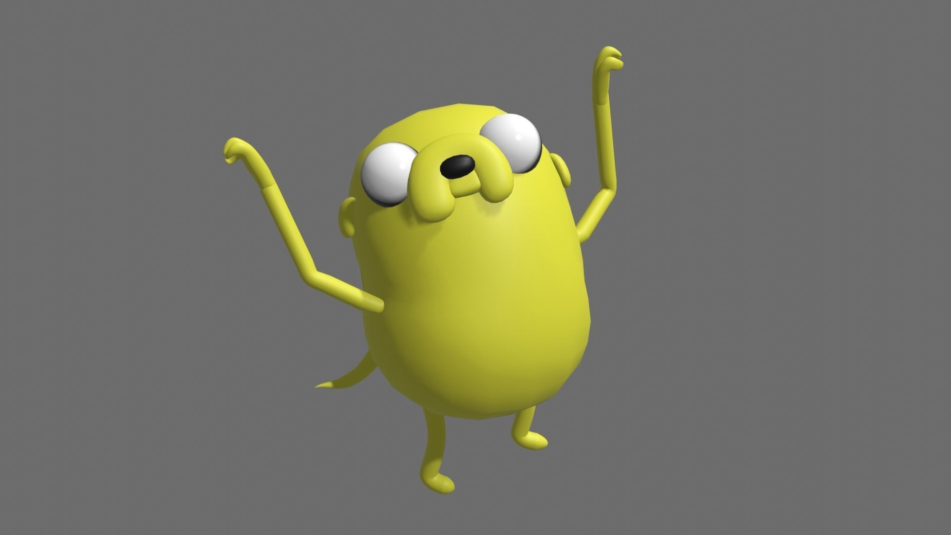 3D model time of adventure- jake VR / AR / low-poly | CGTrader