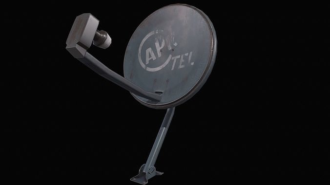 3D model Antenna satellite dish VR / AR / low-poly | CGTrader