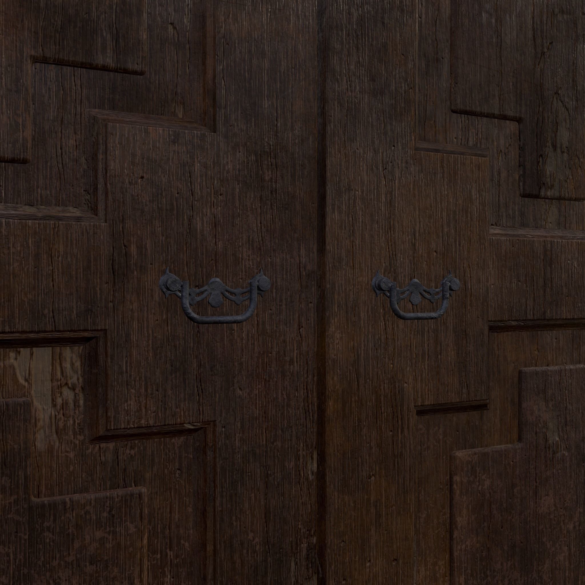 Rustic Wooden Kitchen Furniture Pack 3D Model Collection | CGTrader