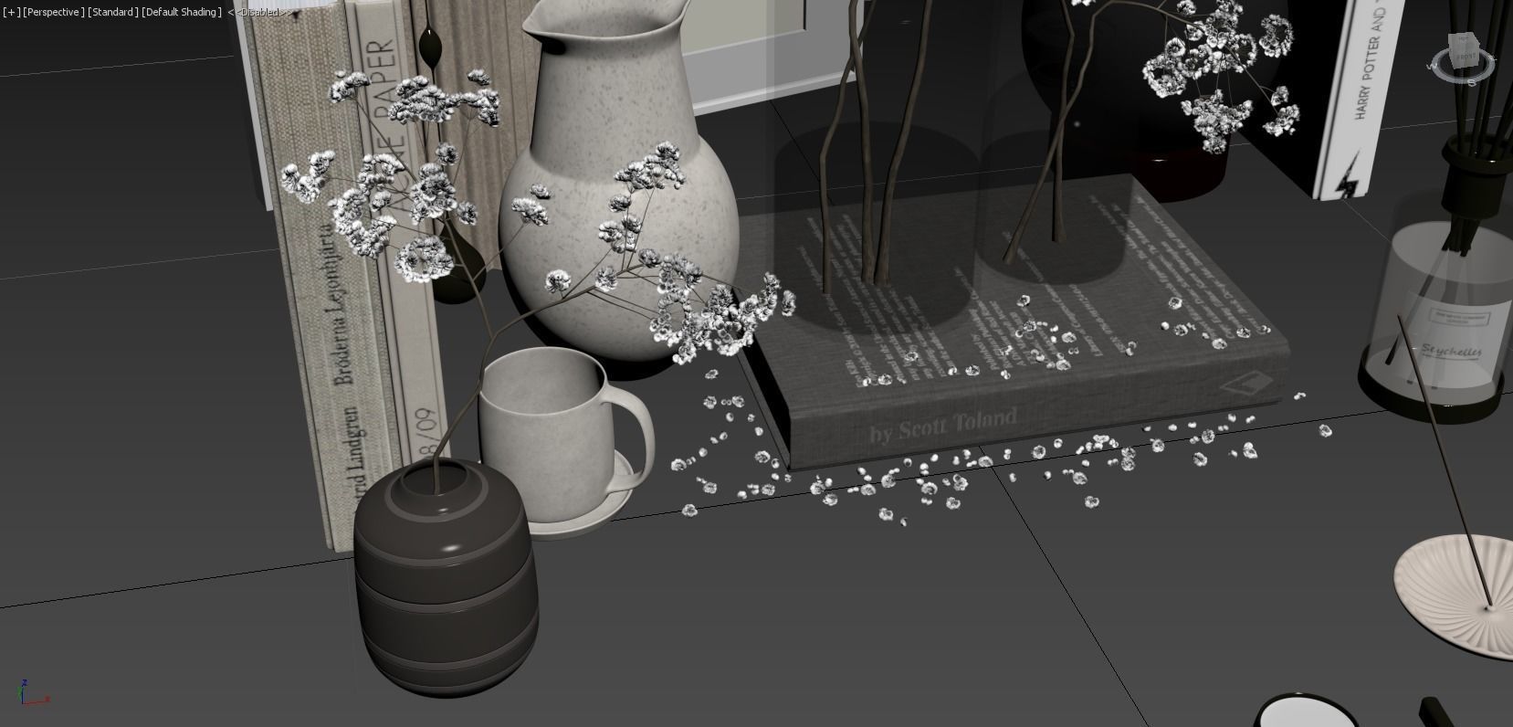 Decor Set 065 3D model | CGTrader