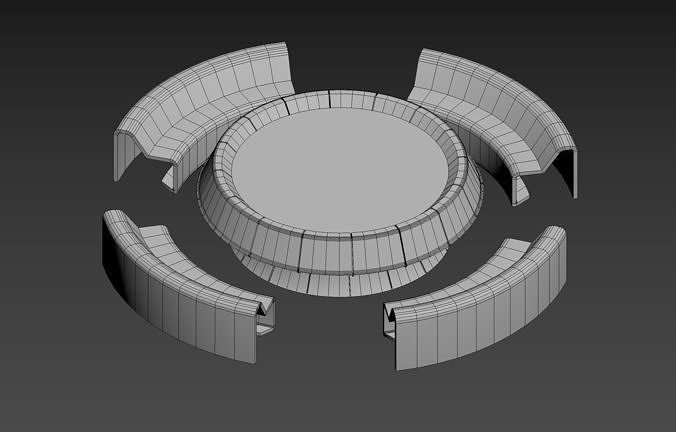 vr chair cycle free 3D model | CGTrader