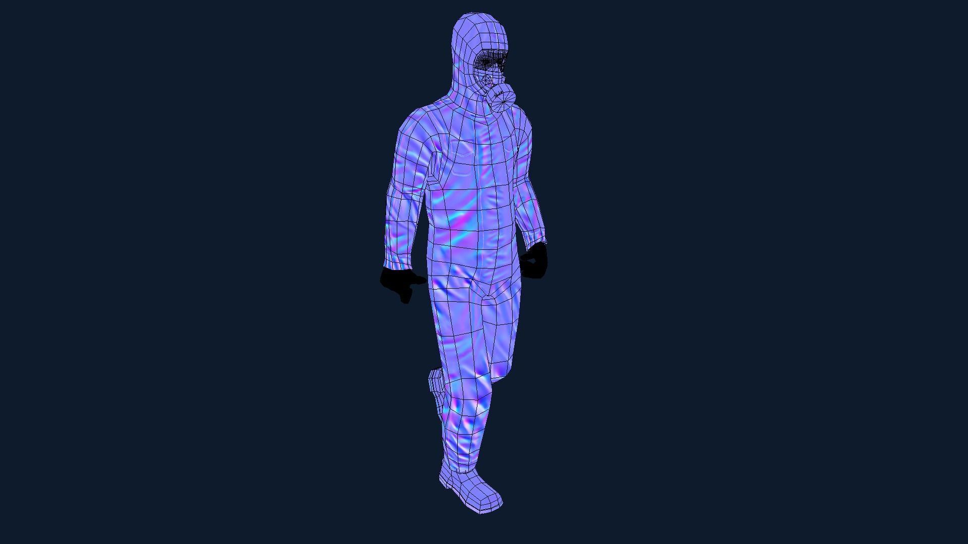 3D model V5 Smock Man VR / AR / low-poly | CGTrader