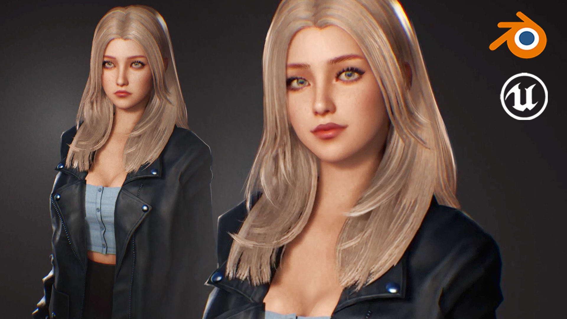 3D model GAME CHARACTER - Survival Girl Ashley - F2 VR / AR / low-poly ...