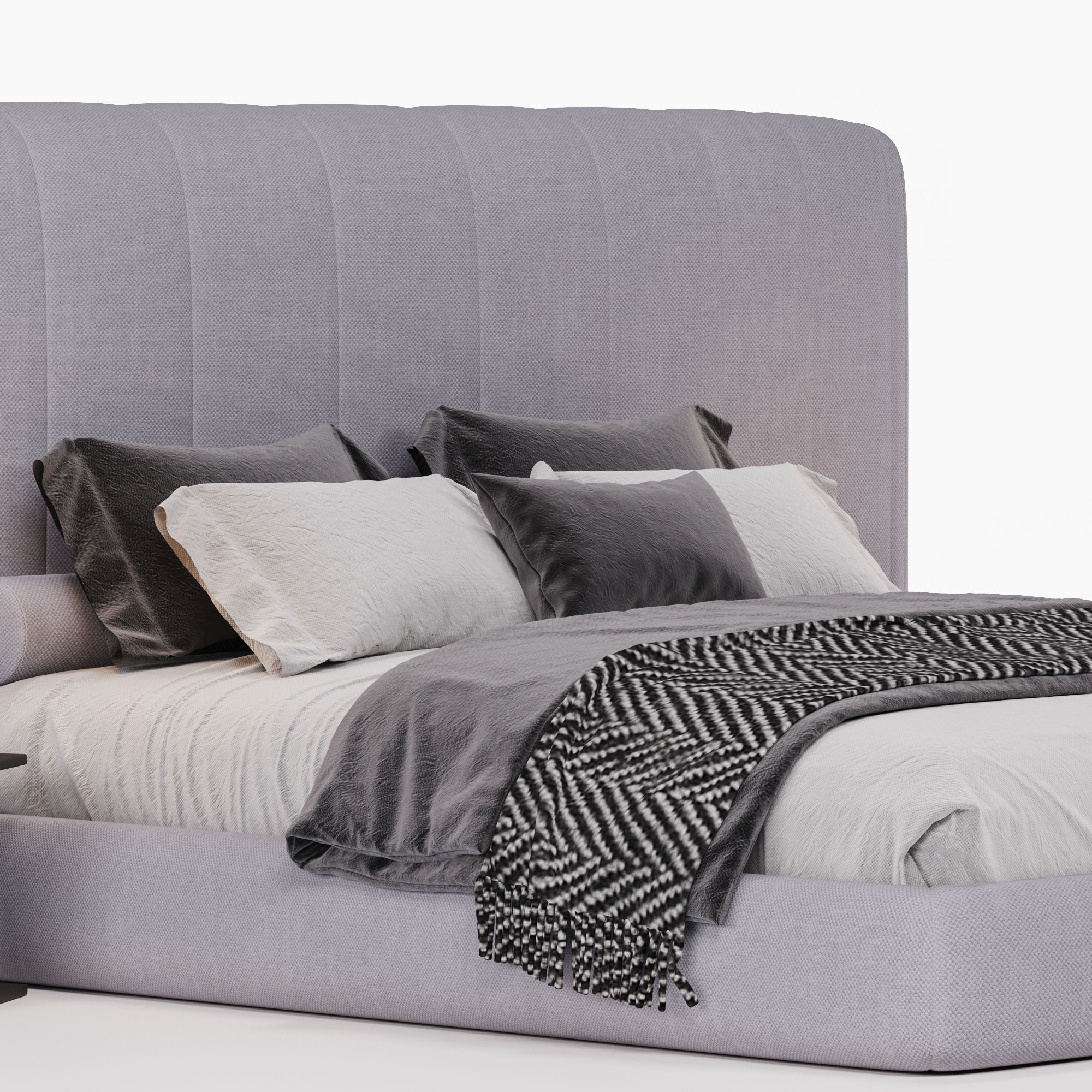 Corona scarlet and Virgin bed 3D Model Collection | CGTrader