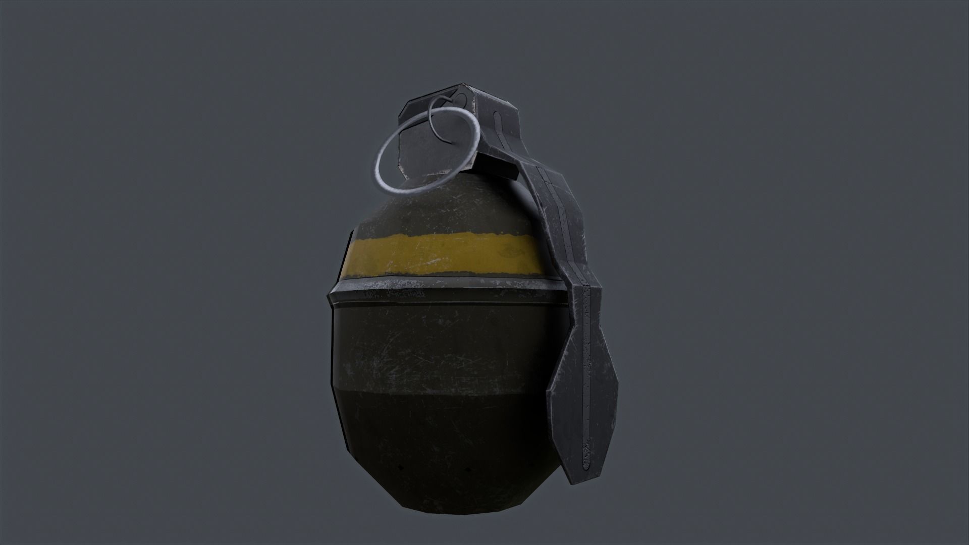 shgr56 hand grenade swedish 3D model | CGTrader
