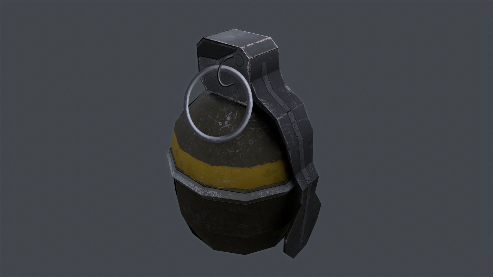 shgr56 hand grenade swedish 3D model | CGTrader