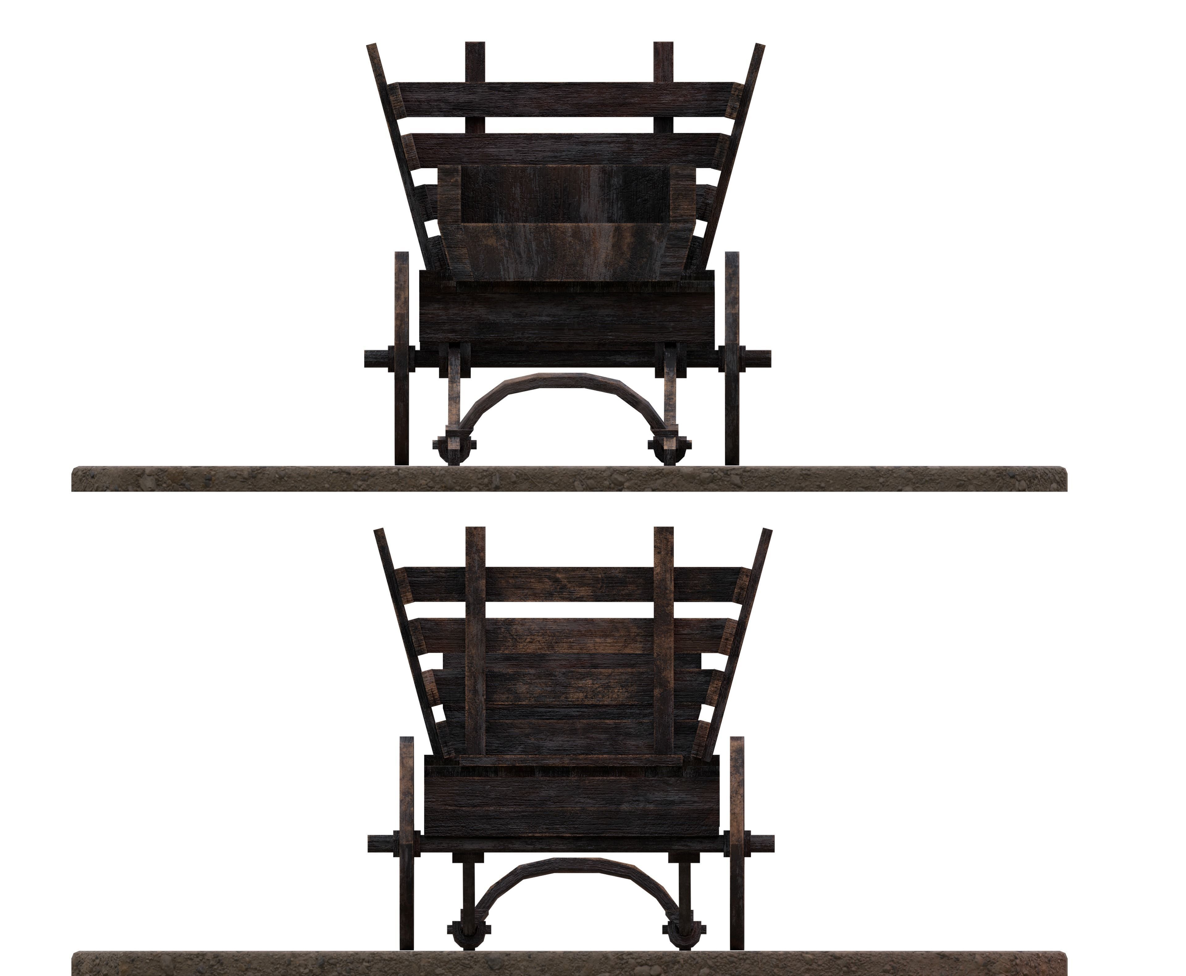 3D model Medieval Carriage VR / AR / low-poly | CGTrader