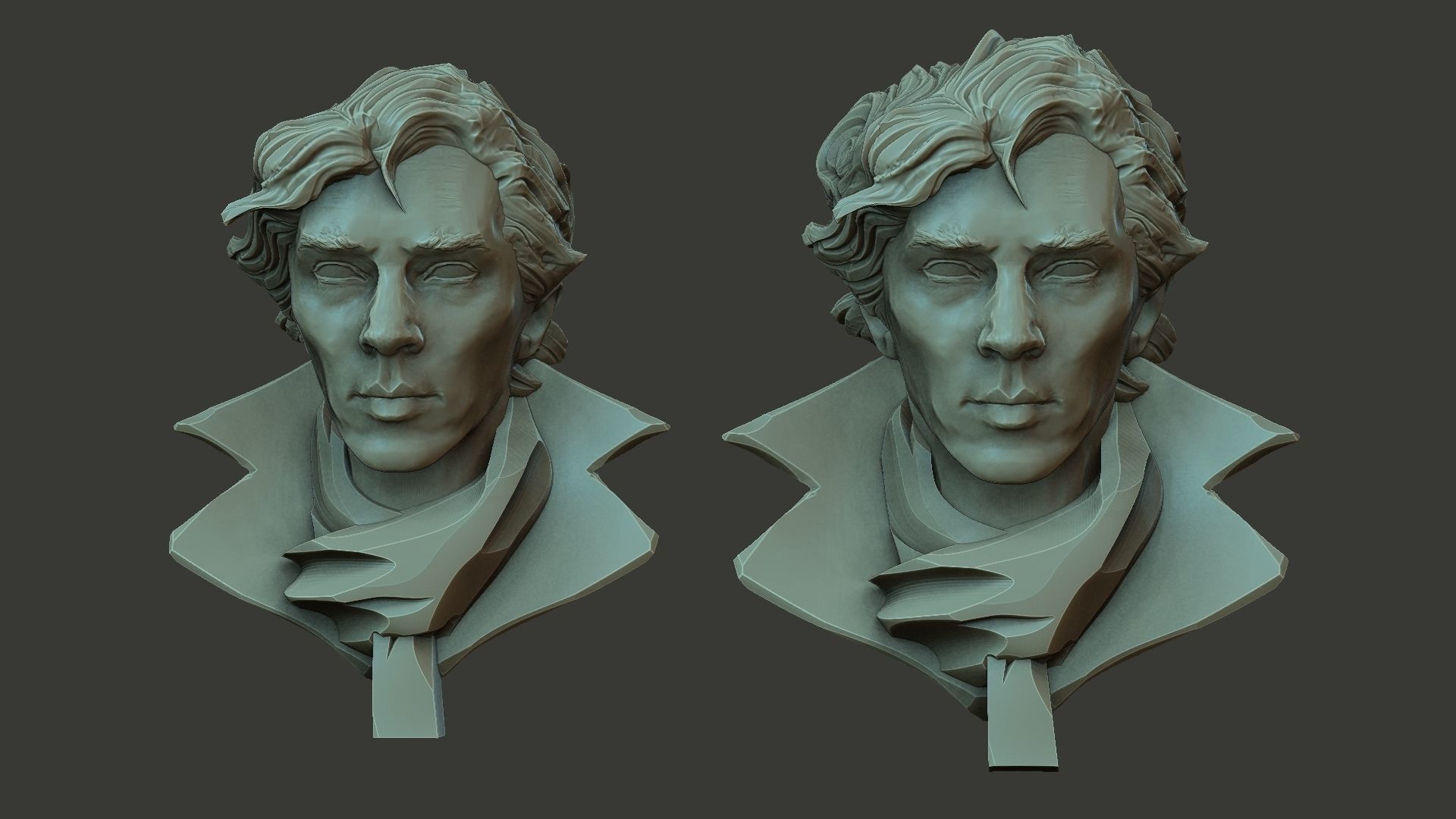 Sherlock stylized 3D model 3D printable | CGTrader