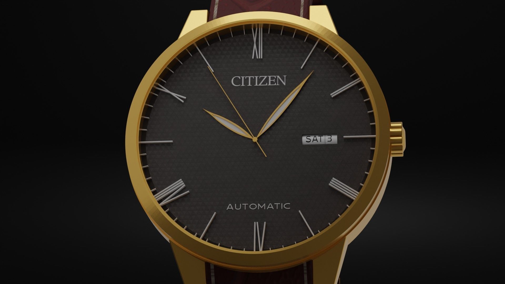 Citizen Watch 3D model | CGTrader