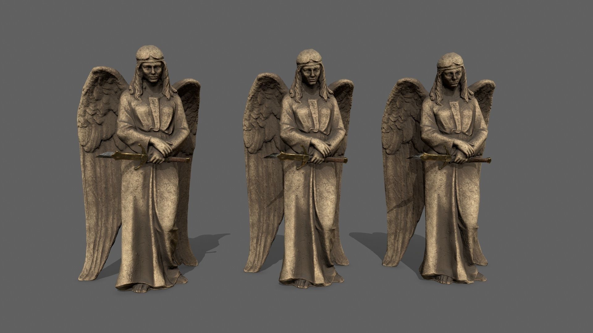 3D model Angel VR / AR / low-poly | CGTrader