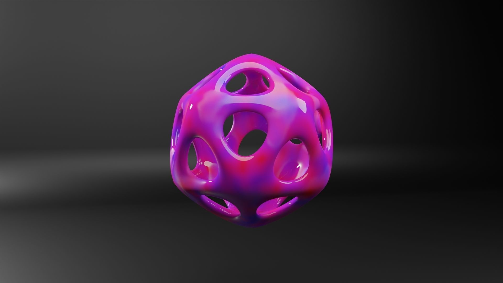 Abstract Icosphere 3D model | CGTrader