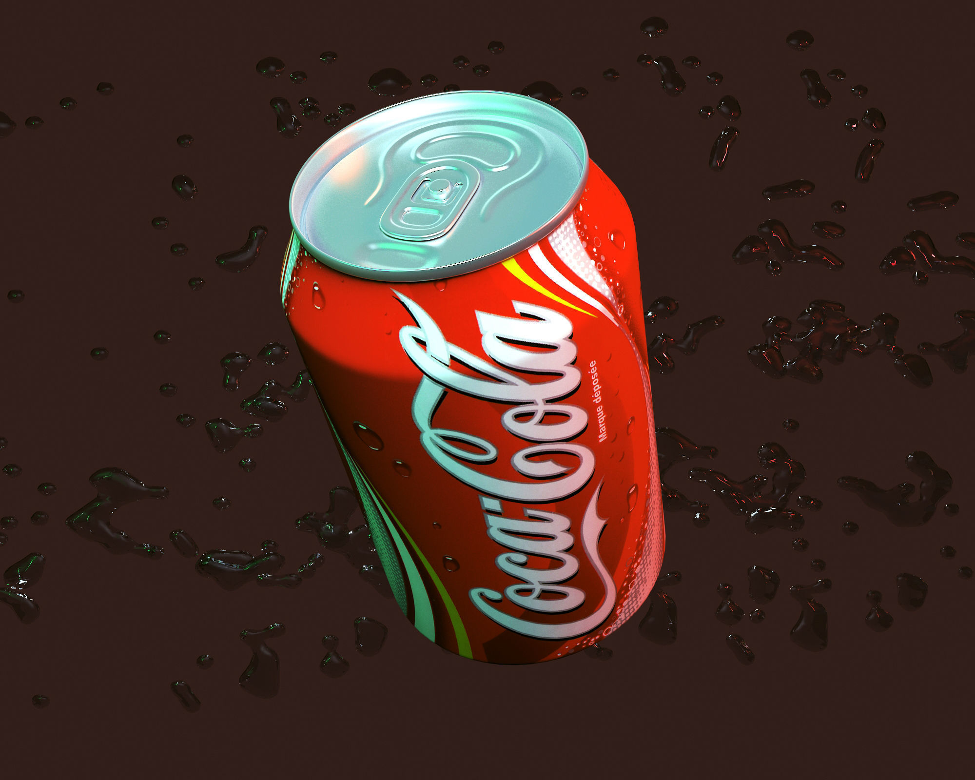 3D model Coca cola Fanta VR / AR / low-poly | CGTrader