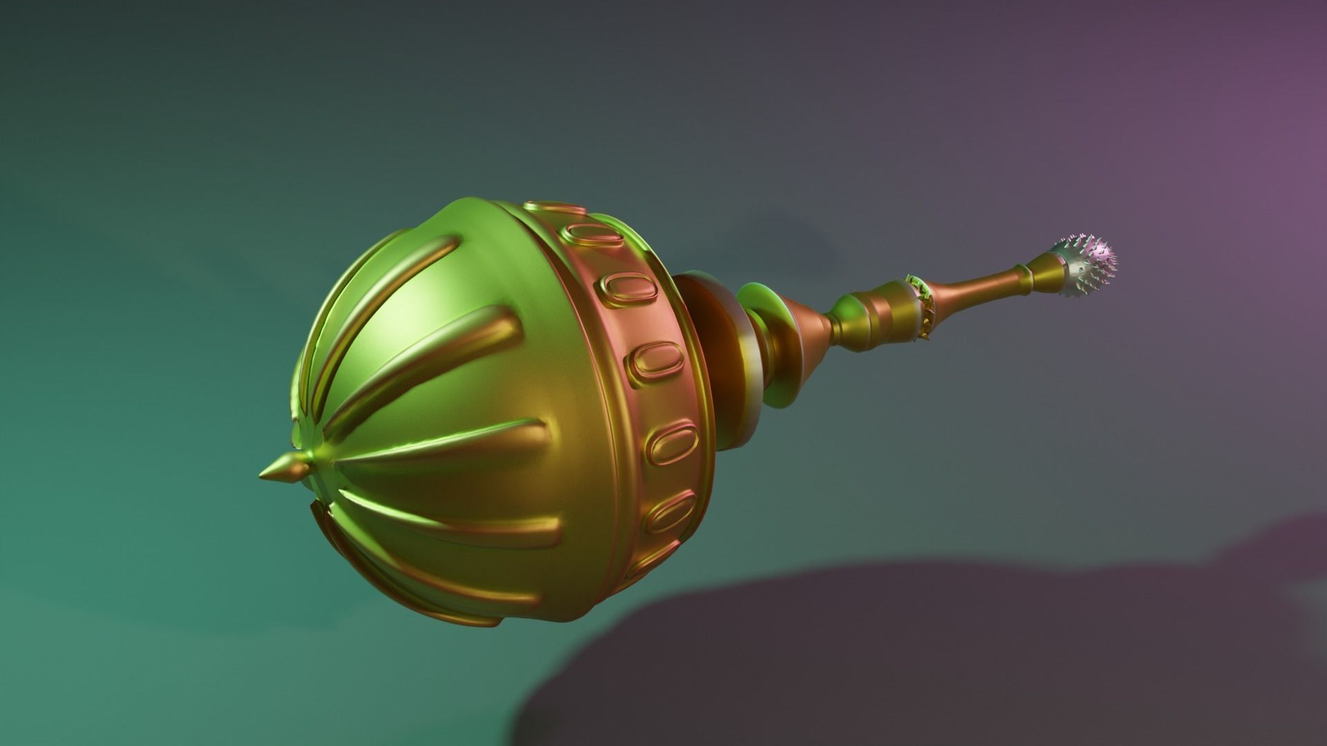 Indian God Hanuman Weapon Gada 3D model | CGTrader
