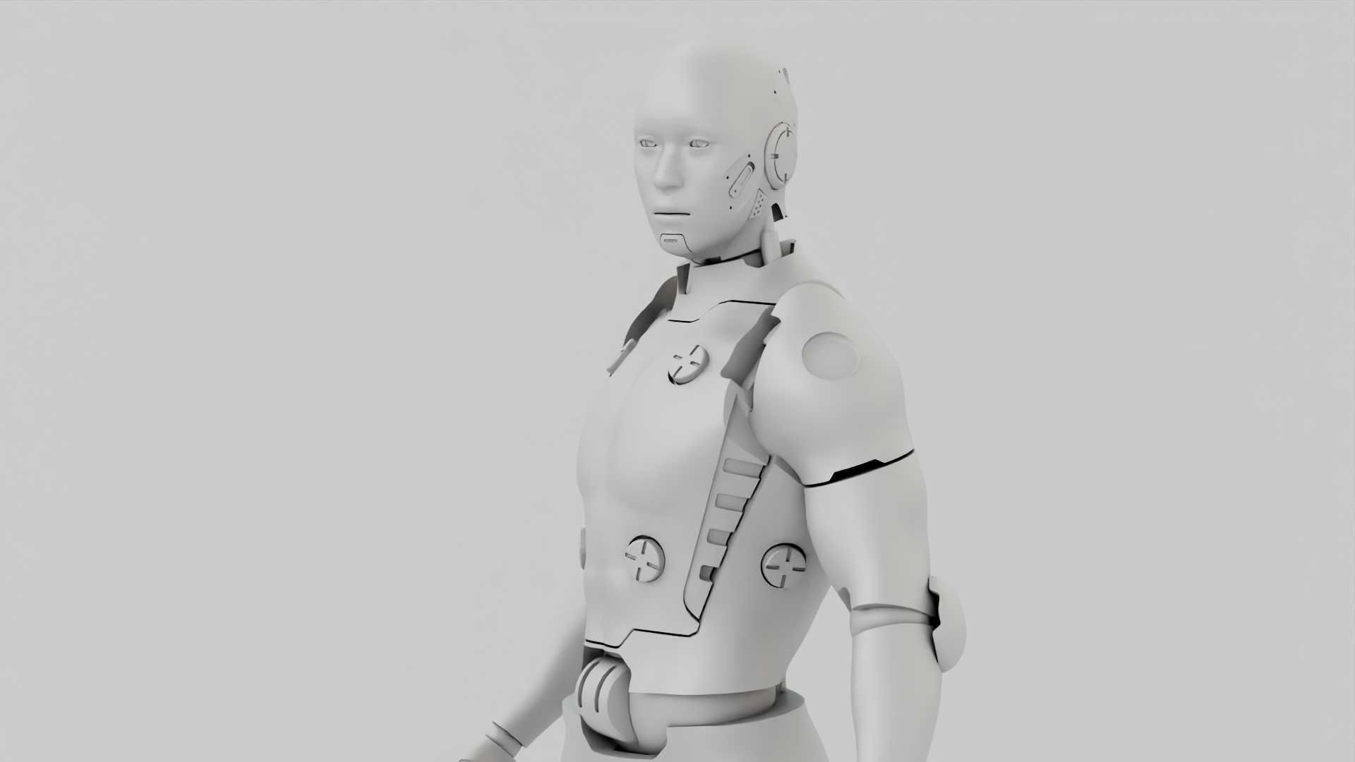META HUMAN BOT RIGGED 3D model rigged | CGTrader
