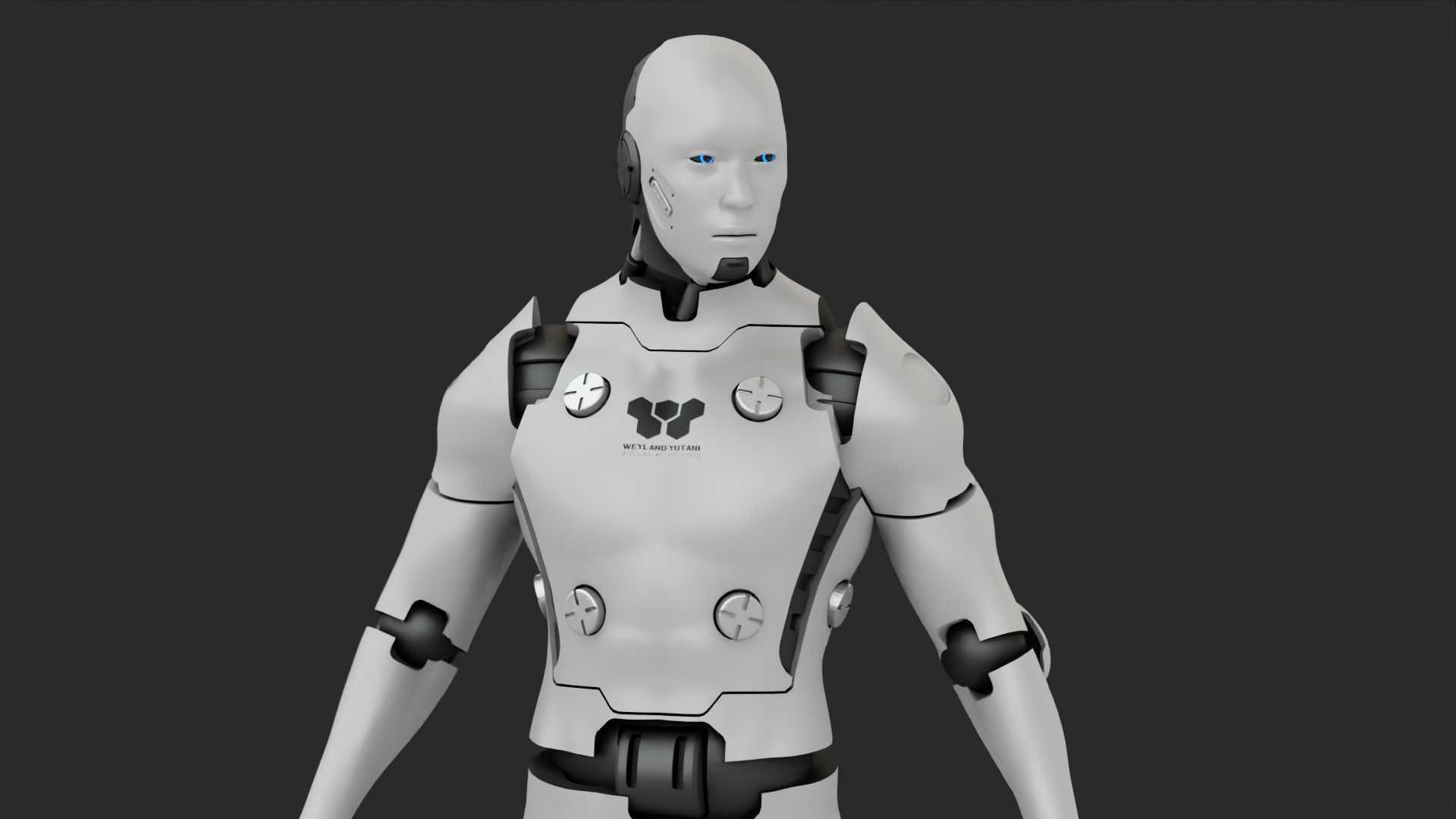 META HUMAN BOT RIGGED 3D model rigged | CGTrader