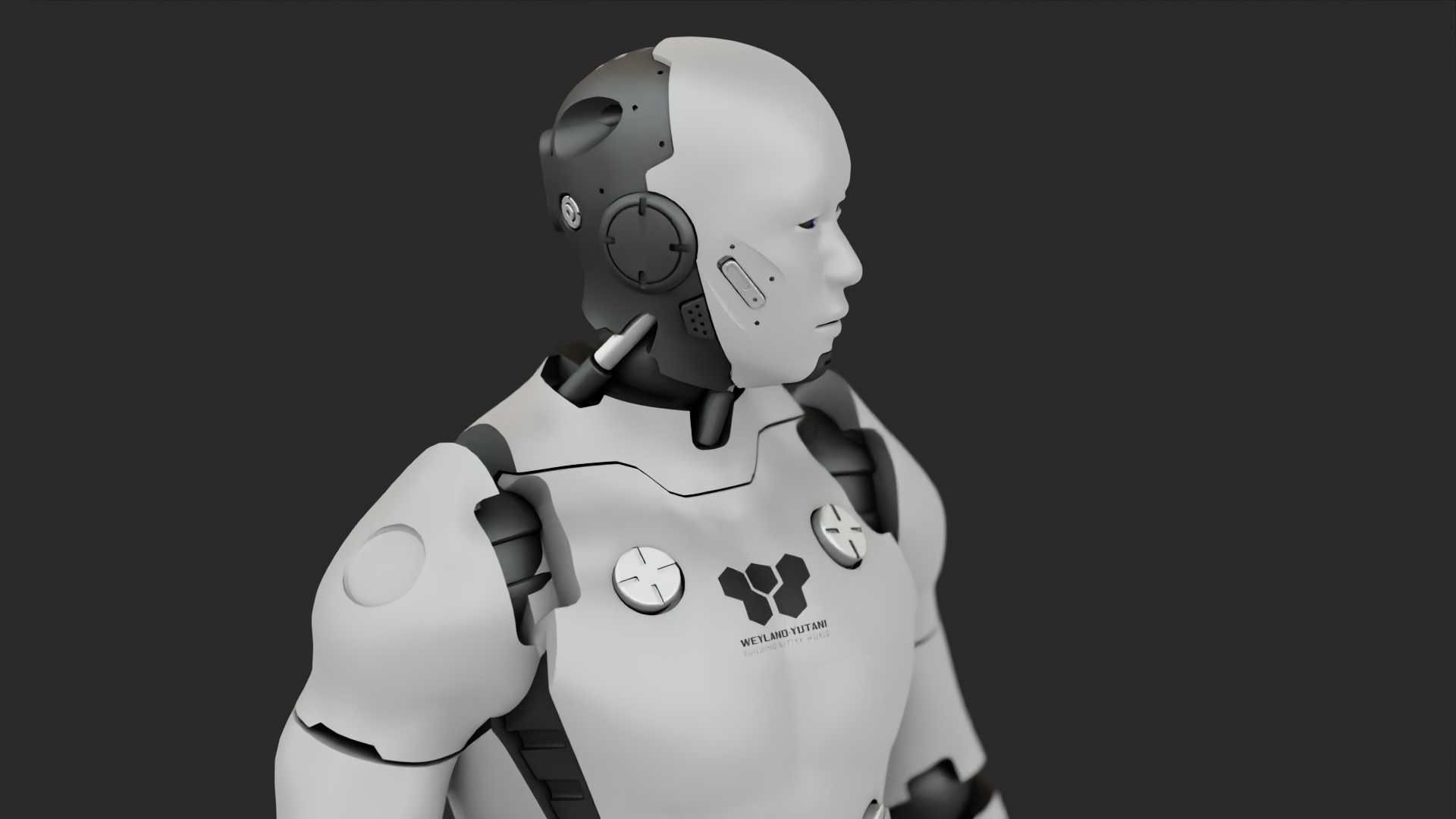 META HUMAN BOT RIGGED 3D model rigged | CGTrader