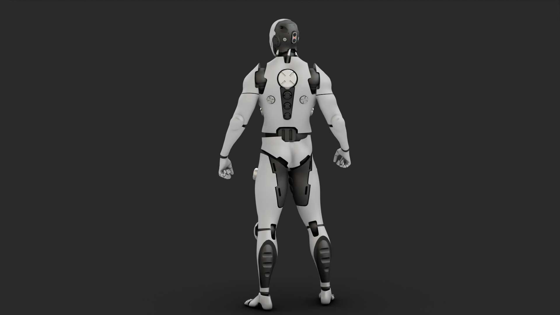 META HUMAN BOT RIGGED 3D model rigged | CGTrader